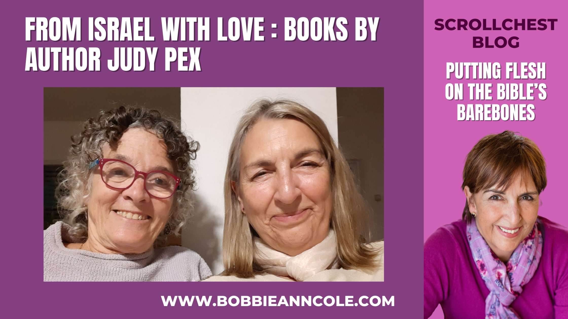 From Israel With Love: Books By Author Judy Pex - Bobbie Ann Cole