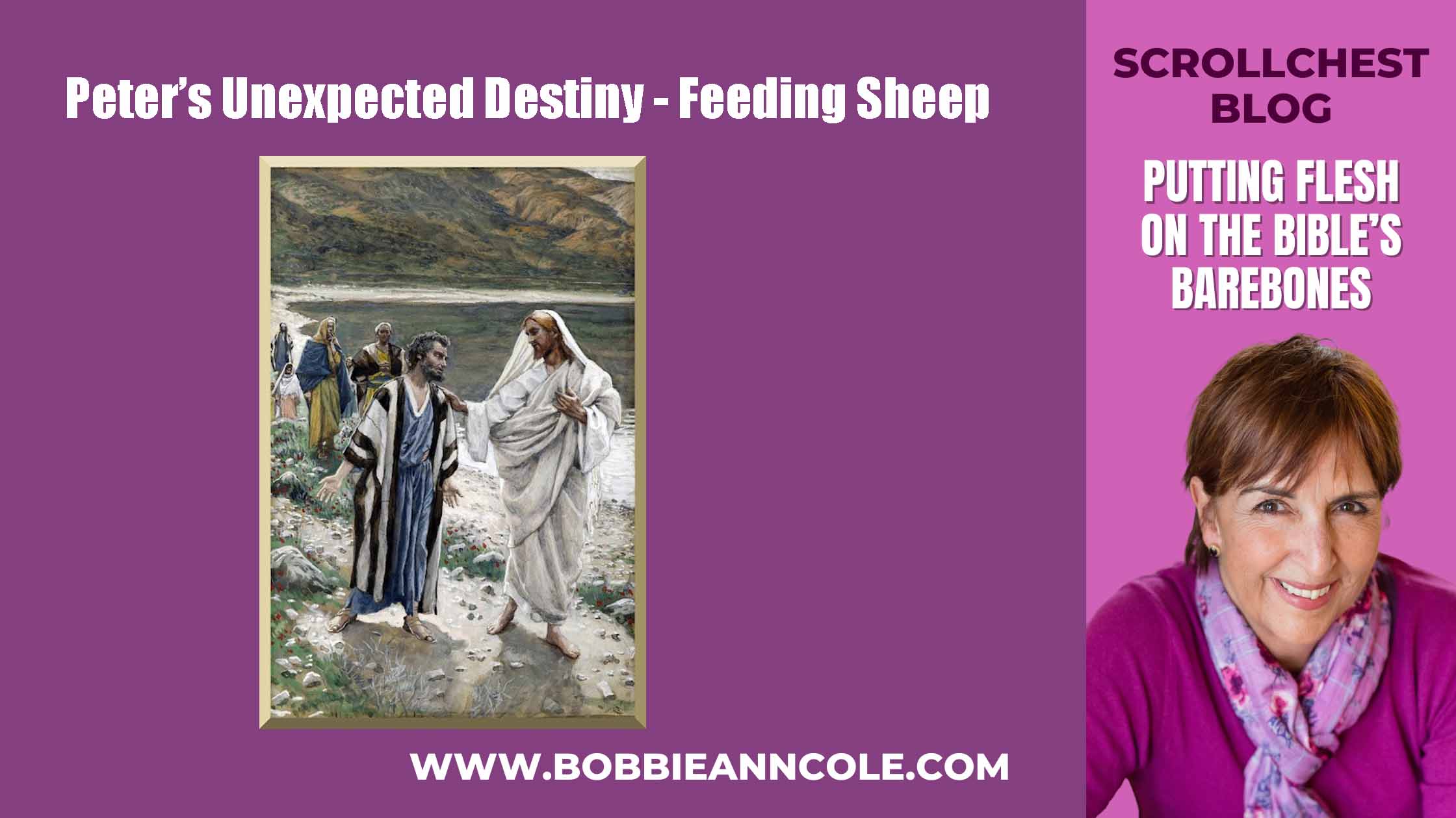 Peter’s Unexpected Destiny – Feeding Sheep - Bobbie Ann Cole